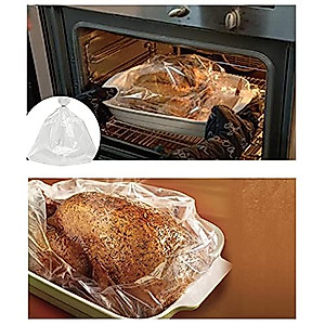 20 Counts Oven Bags Turkey Size | Large Oven Bag for Thangkgiving Day Turkey Roasting Cooking-2 Pack