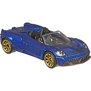 Matchbox Cars 6-Pack, Set of 6 Toy Vehicles in 1:64 Scale, Trunks, Hoods or Doors Open & Close: Porsche, Lamborghini, BMW, Datsun & Pagani