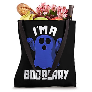 Boo Berry Halloween Funny Blueberry for Berries Fans Tote Bag