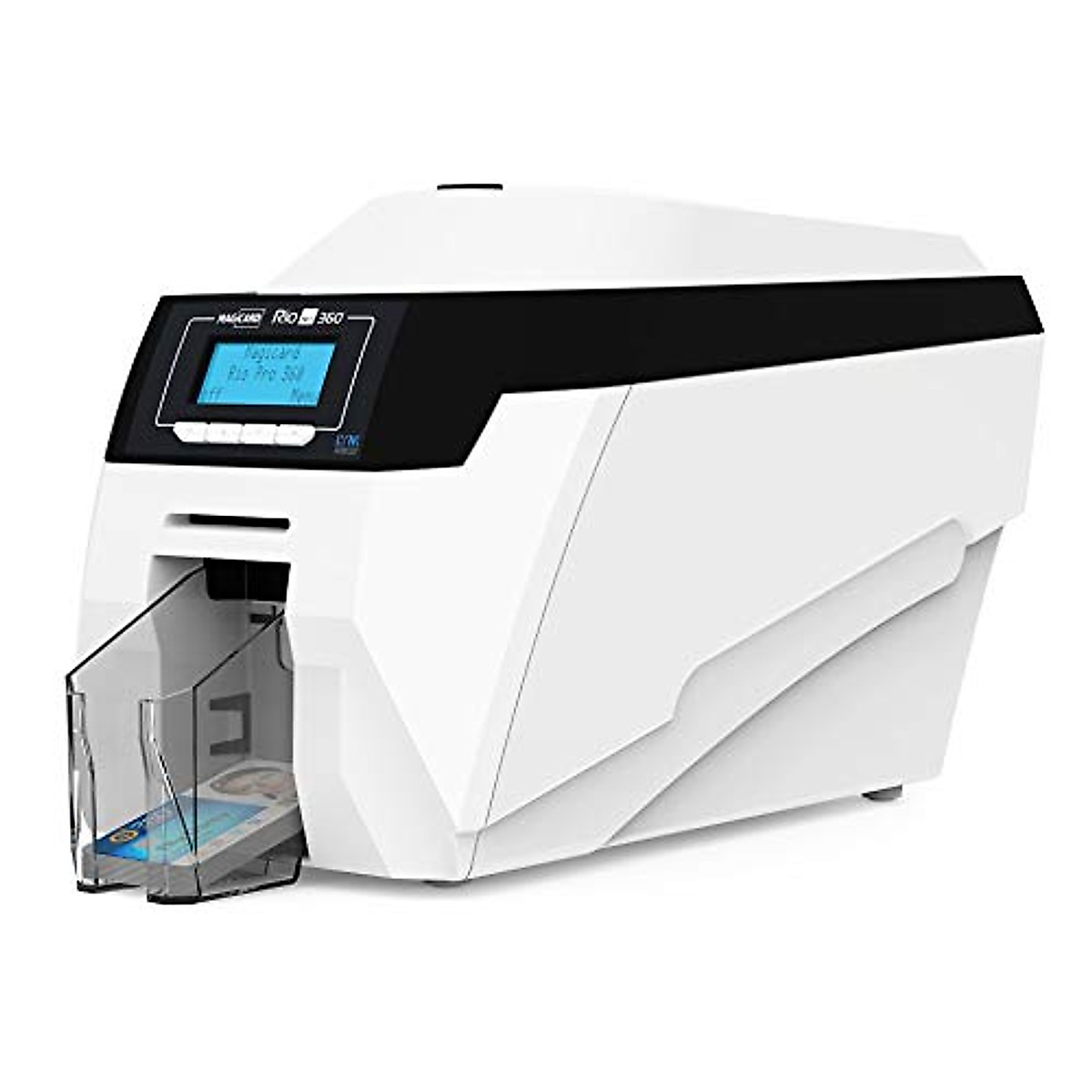 Magicard Rio Pro 360 Dual Sided ID Card Printer & Complete Supplies Package with Bodno Silver Edition ID Software
