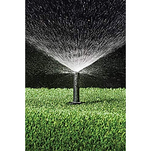 Rain Bird 1804FDSP25 Pressure Regulating (PRS) Professional Dual Spray Pop-Up Sprinkler, 360° Full Circle Pattern, 8' - 15' Spray Distance, 4" Pop-up Height