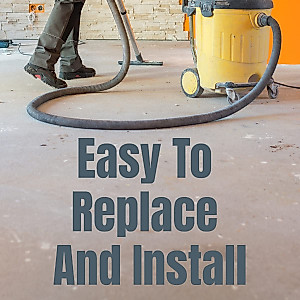 POWERTEC 75037 Filter Bags for Festool 496187 Fits CT 26, 5PK