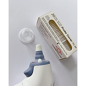 200X Ear Thermometer Probe Covers, Lens Filters, Refill Covers for All Braun themometer Models BPA Free Digital Disposable Covers