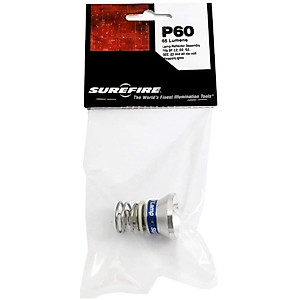 Surefire, P60, Replacement Lamp,Incandescent, 65 Lum,Black