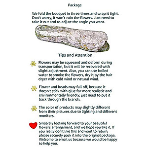 OMUYGDD Silk Flowers in Bulk Wholesale Artificial Orchids, 12 Pcs (Each 38.5”), for Wedding Festive Party Home Office Decoration, Not Include Vase