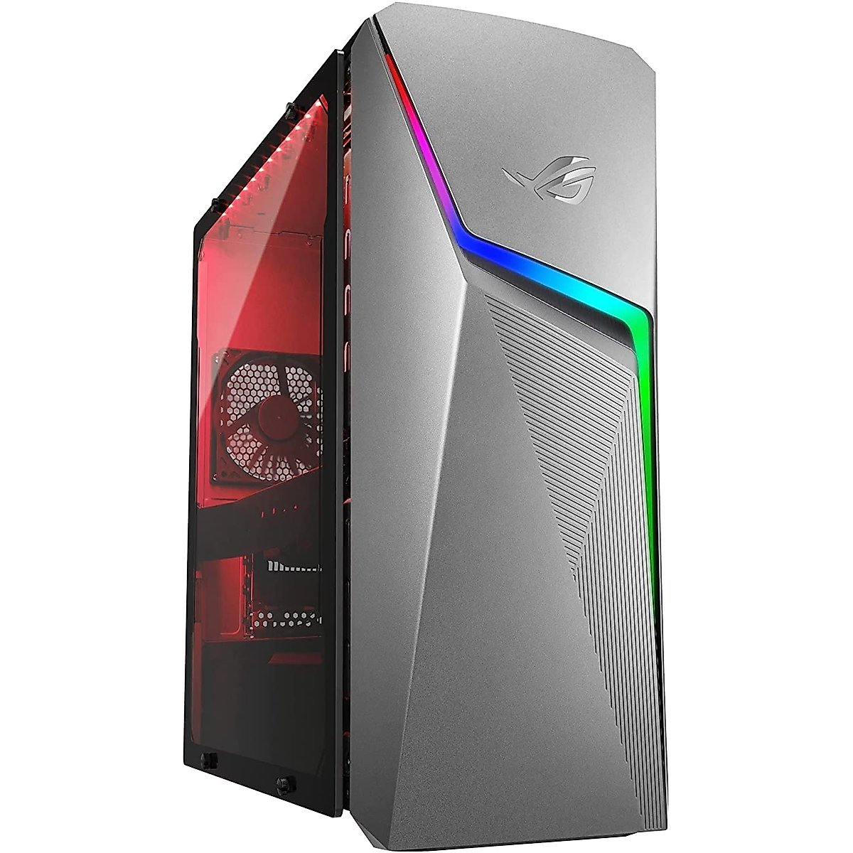 ASUS ROG Strix GL10 Gaming Desktop Computer, AMD Hexa-Core Ryzen 5 3600X Processor, 64GB RAM 2TB SSD, NVIDIA GeForce GTX 1660 Ti 6GB, DisplayPort Bluetooth DTS Audio, Windows 10 Homek