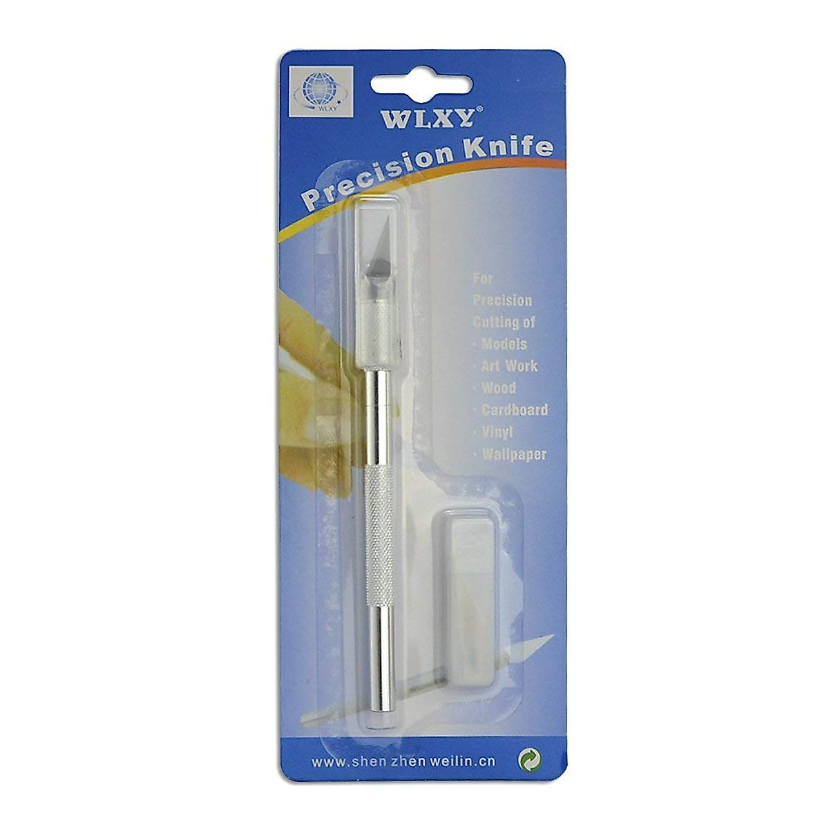 Color You Professional Stainless Steel Precision Knife Hobby Knife Razor Tool with 5 Spare Blades for Phone PC Tablet Drone Repair DIY Art Work Cutting Caving Knife Sculpture, etc.