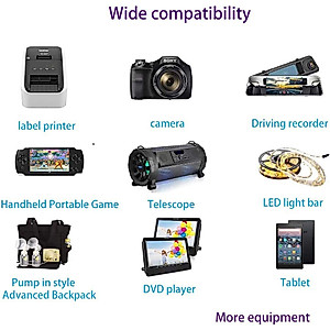 GIZMAC Car DC Adapter for Cobra XRS 9695 XRS-9485 Radar/Laser Detector Auto Vehicle Boat RV Camper Cigarette Lighter Plug Power Supply Cord