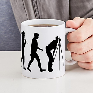 CafePress Land Surveying Surveyors Mug Ceramic Coffee Mug, Tea Cup 11 oz