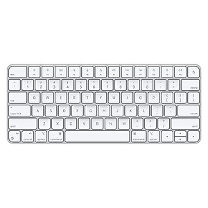 Apple Magic Keyboard: Wireless, Bluetooth, Rechargeable. Works with Mac, iPad, or iPhone; US English - White