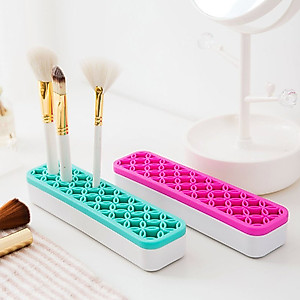 Anddyam Desktop Organizers ,Cosmetic Storage Box& Desktop Storage Box Blue