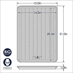 Nordic Ware Prism Big Sheet, Metallic