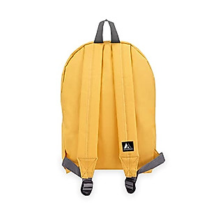 Everest Basic Backpack, Yellow, One Size