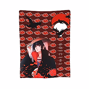 WsdFM Anime Blanket, Throw Blanket for Couch Bed Sofa Fleece Blankets Super Soft Fuzzy Warm Cozy Flannel Fleece Bed Blanket Lightweight Decorative Living Room 50*40inch