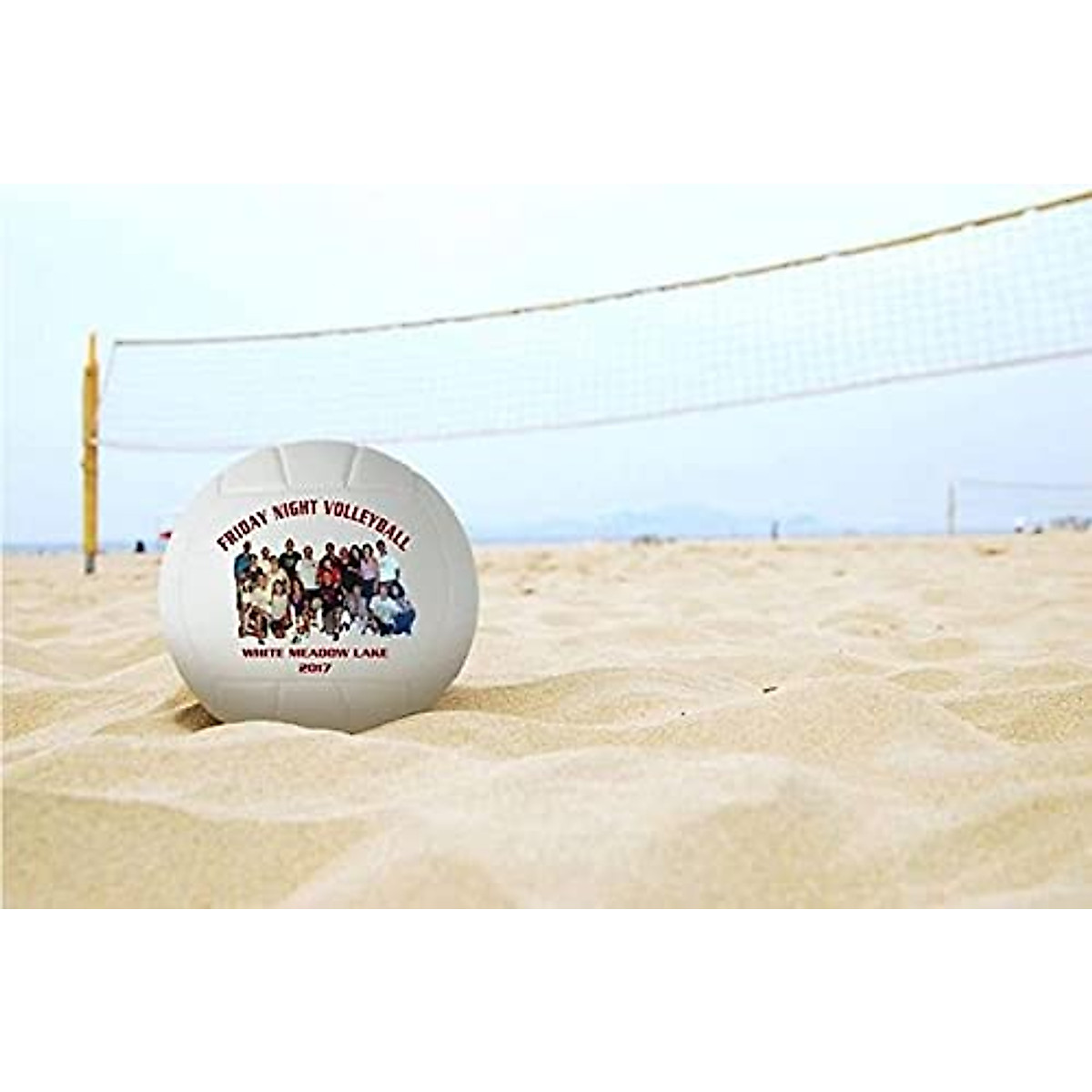 Mini Size 6" Volleyball with Base