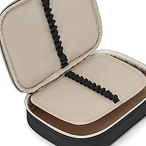 Kipling Women's 100 Pens Printed Case, Accessories, Art Supplies, Makeup, Travel Organizer, True Black Fun