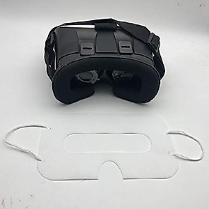 100 Pack Disposable VR Mask Sanitary VR Eye Covers Universal VR Face Mask for vr Oculus Quest 2 HTC Vive, PS VR, Gear VR Oculus Rift, etc.