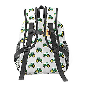 Personalized Farm Tractor Toddler Backpack with Name Waterproof Pack for Children Kids