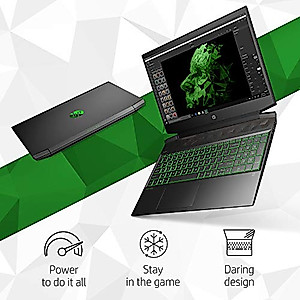 HP Pavilion Gaming 15 Laptop, NVIDIA GeForce GTX 1650, AMD Ryzen 5 4600H, 8GB DDR4 RAM, 512 GB PCIe NVMe SSD, 15.6" Full HD, Windows 10 Home, Backlit Keyboard (15-ec1010nr, 2020 Model)