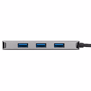 Targus USB-C to 4-Port USB-A Hub – Expand Your Connections with High-Speed Data Transfer and Universal Compatibility, Laptop USB Splitter and Adapter (ACH226BT)