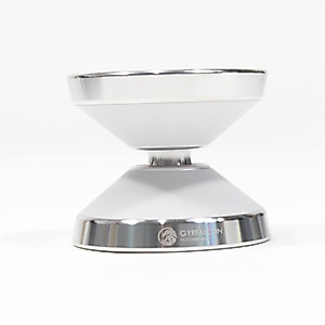 yoyofriends MG SS Gyrfalcon Yo-Yo - Tri-Material - Magnesium YoYo (White with Raw Rings)