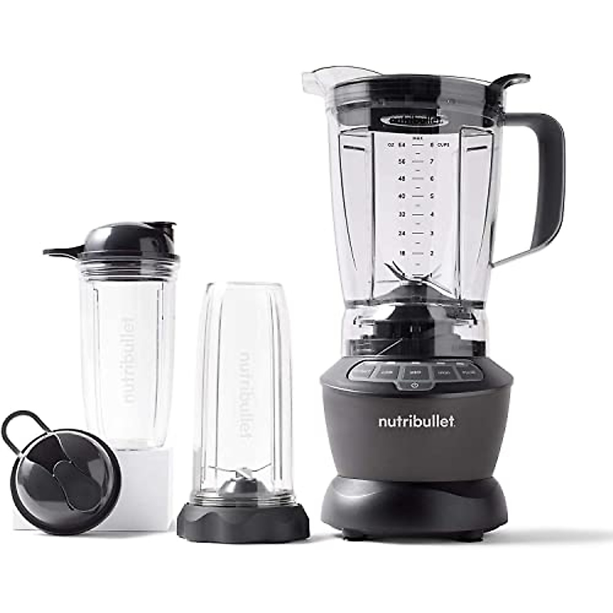 NutriBullet ZNBF30500Z Blender Combo 1200 Watt, 1200W, Dark Gray