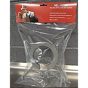 Hel-Hook Plastic Welding Hanger, Welding Accessory, Hang Your Welding Helmet, TIG Torch, MIG Torch, Gloves and More (Gray)