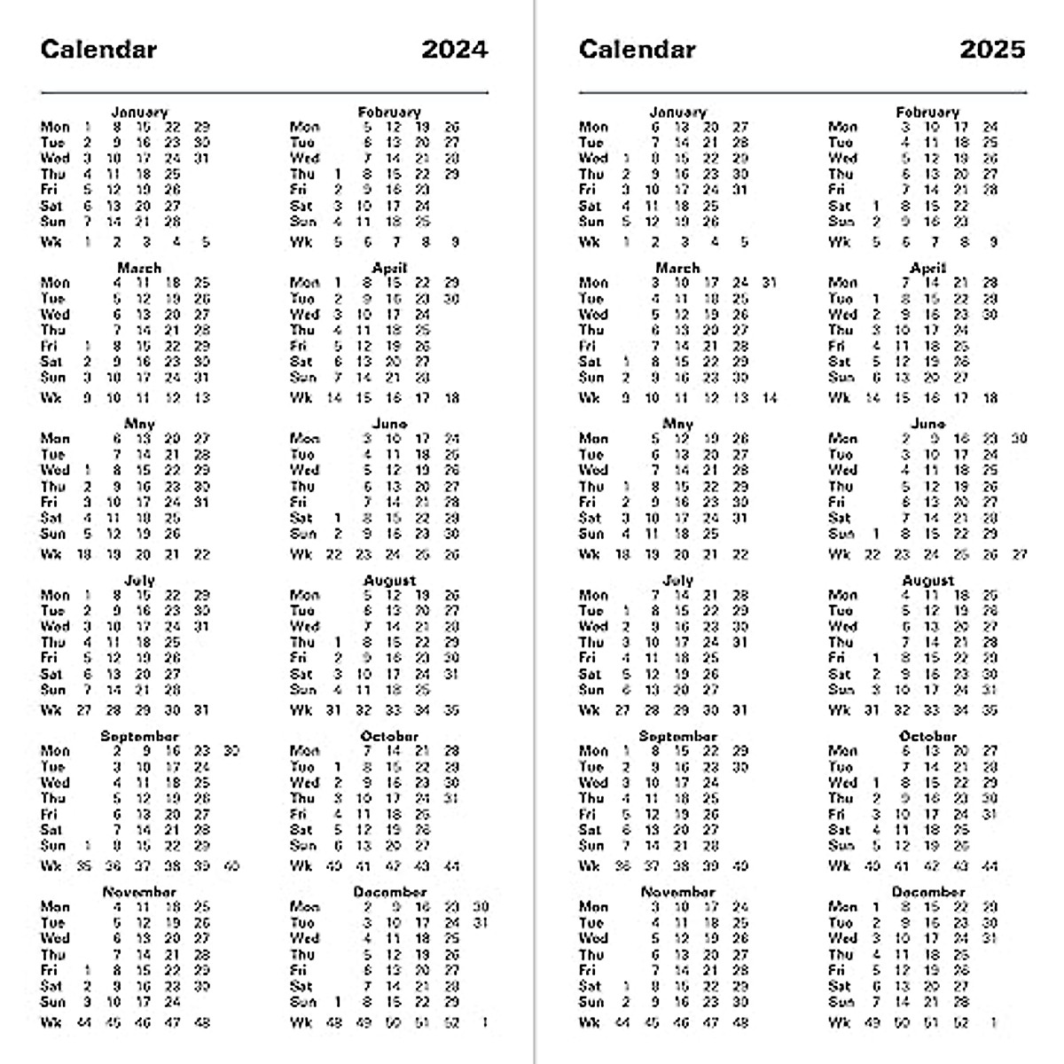 Letts Classic Slim week to view with appointments and planners 2024 diary - burgundy