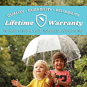 Totes Kids' Bubble Umbrella, Dots