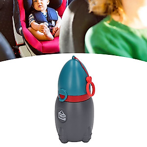 Portable Baby Child Potty Urinal Emergency Toilet, Pee Training Cup Good Sealing Cute Appearance Boys Potty Training Urinal for Home Car Travelling(Blue)