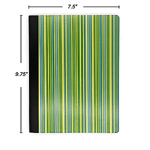 Emraw Fashion Design Composition Book College Ruled Paper 100 Sheet Office Dairy Note Books Journals Meeting Notebook Hard Covers Pack Of 6 Writing Book For school