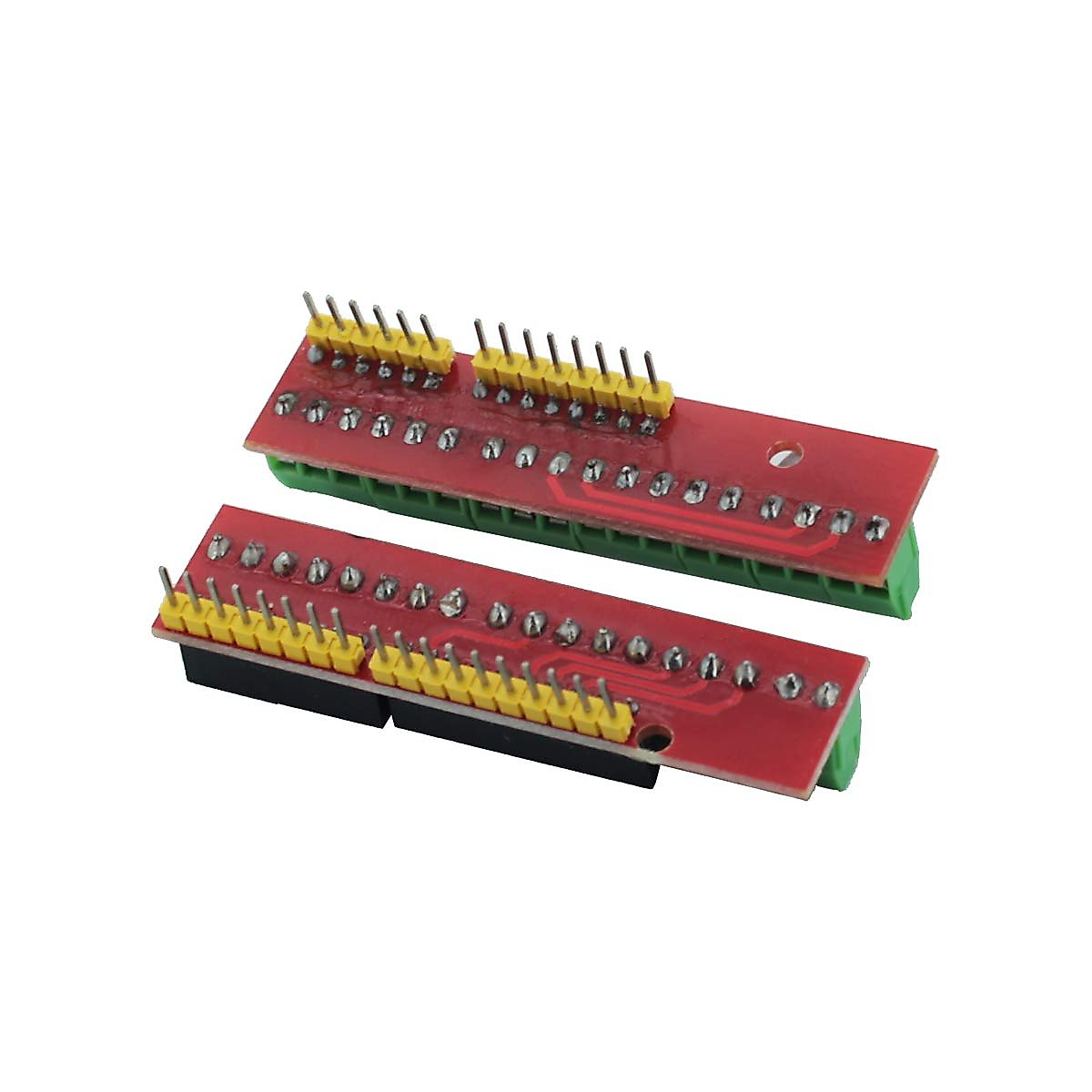 DEVMO 2Pcs Proto Screw Shield V2 Expansion Board Terminal Compatible with Ar-duino UNO R3 Top