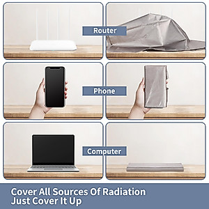 Faraday Fabric Military Grade Fabric 98×43 inch Nickel Copper Faraday Cloth for WiFi, GPS