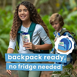 GoGo squeeZ yogurtZ Variety Pack, Strawberry & Banana, 3 oz (Pack of 20), Kids Snacks Made from Real Yogurt and Fruit, No Fridge Needed, Gluten Free, Nut Free, Recloseable Cap, BPA Free Pouches