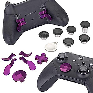 Venom Elite Series 2 Controller Replacement Part Custom Accessory Kit - Purple (Xbox One / Xbox Series X) (Xbox One)