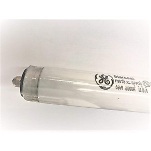 24 Pieces GE 94859 F96T8XL/SPP35CVG 59W 3500K Single Pin Fa8 Coverguard Lamp