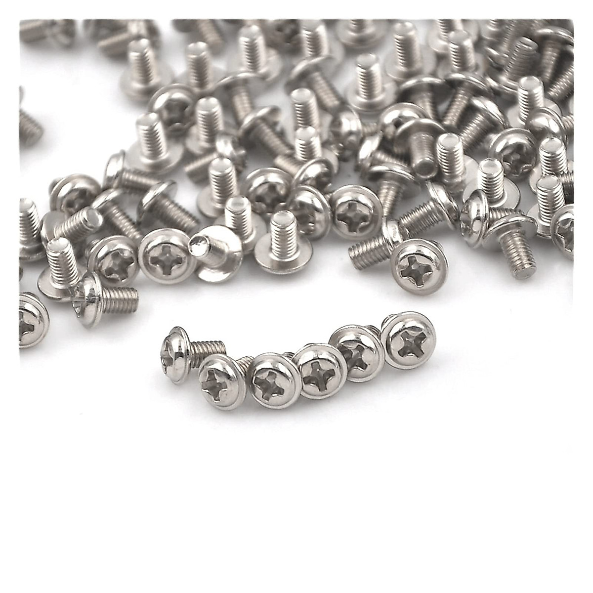 FHYTGBS 100Pcs M3 Screw M3X5 5mm Hex Screws PC Case Hard Drive Precision Screws for Computer Floppy Motherboard Screw