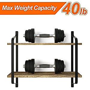 Love-KANKEI Floating Shelves Bundle（Contains 2 Items）