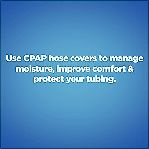 resplabs CPAP Hose Cover - 6 Foot - Compatible with All ResMed and Philips Respironics Standard or Heated Tubing