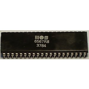 MOS 6567R8 VIC-II Chip