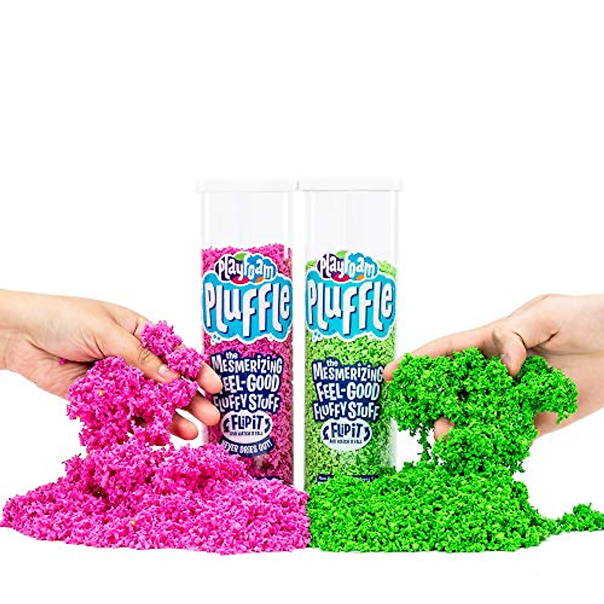 Learning Resources/Educational Insights Fine Motor Sensory Bin 8-Pack - 4 Playfoam Pluffle & 4 Handy Scoopers