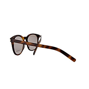 Saint Laurent SL289 Slim Eyeglasses 51-20-145 Light Havana w/Demo Clear Lens 006 SL 289