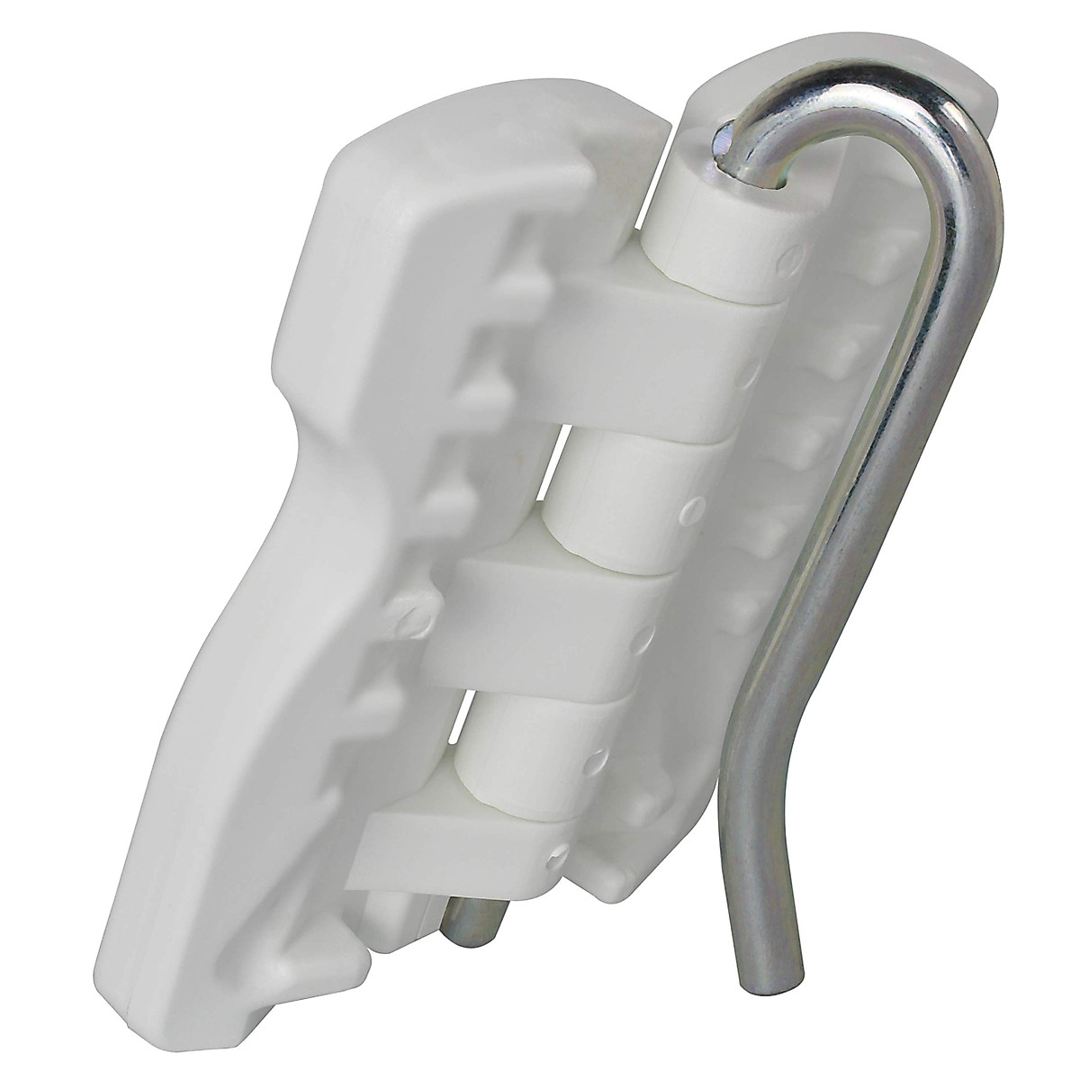 The Original Fat Ivan Fold Up Doorstop with Magnet - White