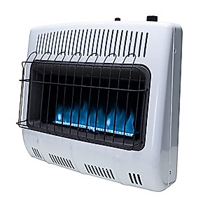 Mr. Heater 30,000 BTU Vent Free Blue Flame Natural Gas Heater MHVFB30NGT, White