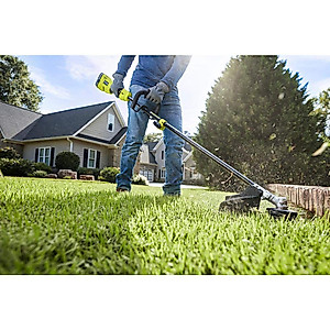 RYOBI P20101BTL One+ 18-Volt Lithium-Ion Cordless Attachment Capable Brushless String Trimmer (Tool-Only)