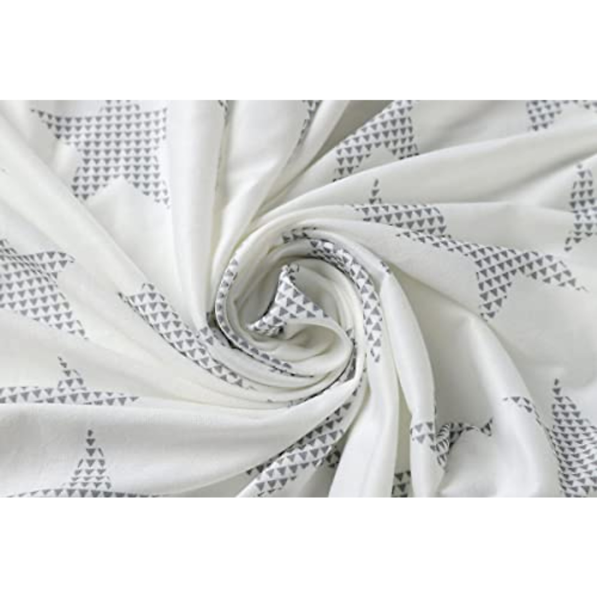 Bassinet Fitted Sheets 4 Pack for Baby Boy and Girl, Stretchy Soft Knitted Sheet Universal for Hourglass Oval and Rectangle Bassinet Mattress, Unisex Stripe Star Cloud and Arrow Printing