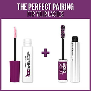 Maybelline New York The Overnight Eyelash Conditioner with Shea Butter and Argan Oil, Falsies Lash Mask, 0.33 Fl Oz