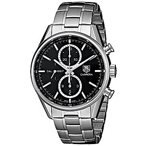 TAG Heuer Men's CAR2110.BA0724 Analog Display Swiss Automatic Silver Watch