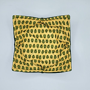 Olives Microwave Cozy Mustard Yellow Martini Olive Reversible Microwaveable Soup Holder Potholder Drinks Cocktails Bowl Buddy Kitchen Linens Gardener Handmade Hostess Housewarming Gifts Under 10