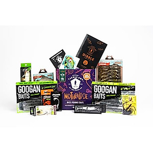 Catch Co Mystery Tackle Box Motherlode Bass Fishing Crate | Largemouth Bass | Smallmouth Bass | Freshwater Fishing Kit |